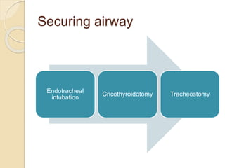 ANAESTHESIA FOR A CHILD WITH FOREIGN BODY IN AIRWAY | PPTX
