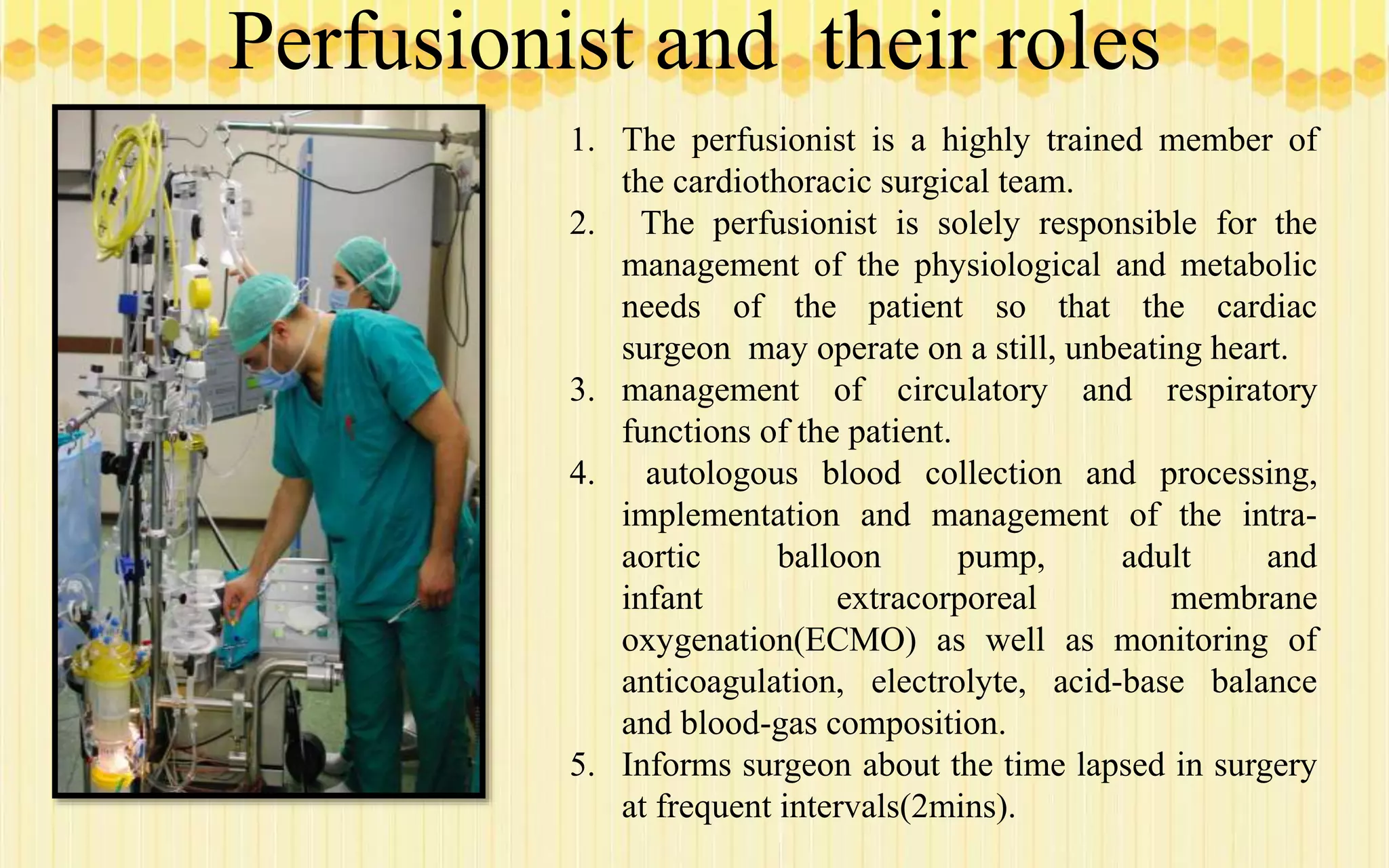 Anaesthesia for cardiopulmonary bypass surgery [autosaved] | PPTX