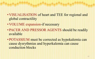 Anaesthesia for cardiopulmonary bypass surgery | PPTX