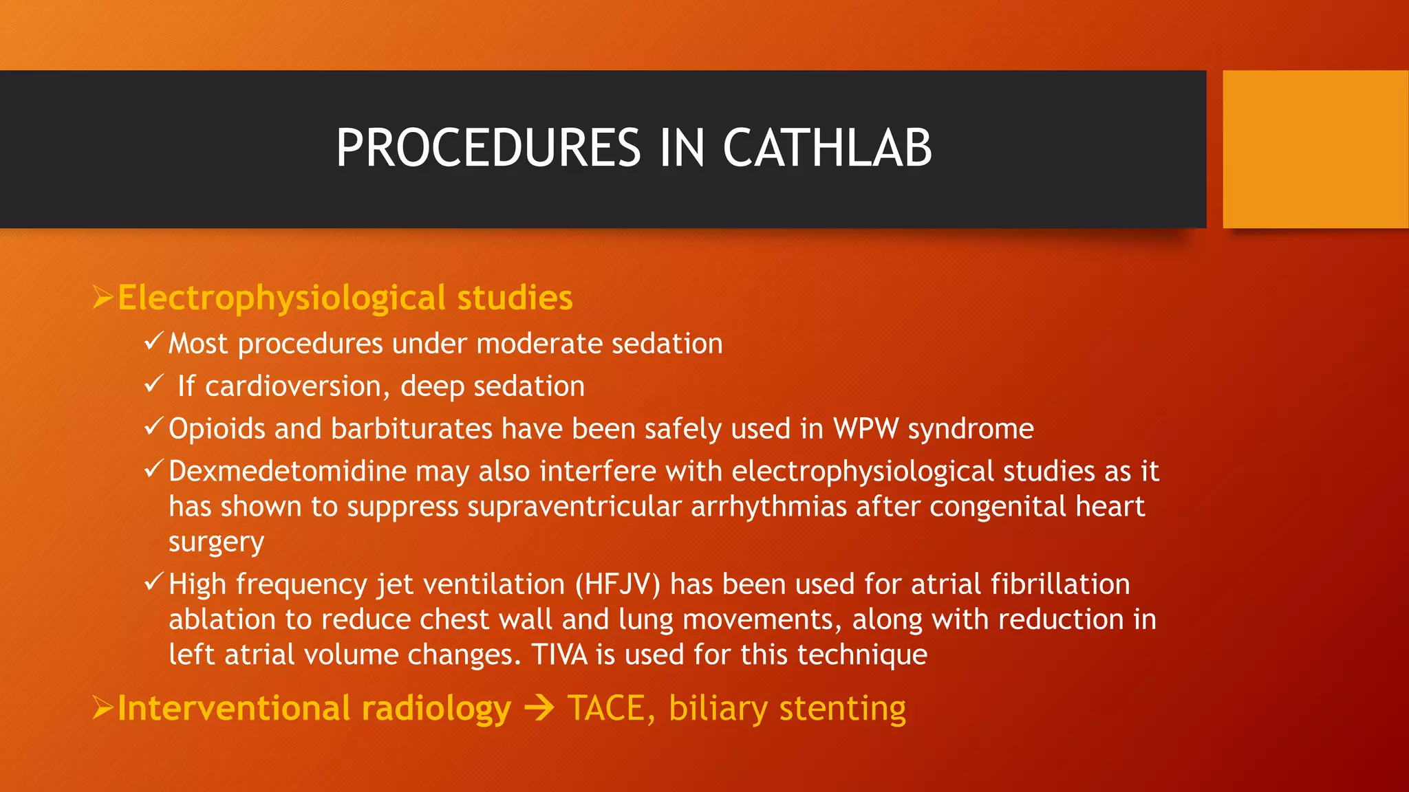 role of anesthesiologist in cathlab | PPTX