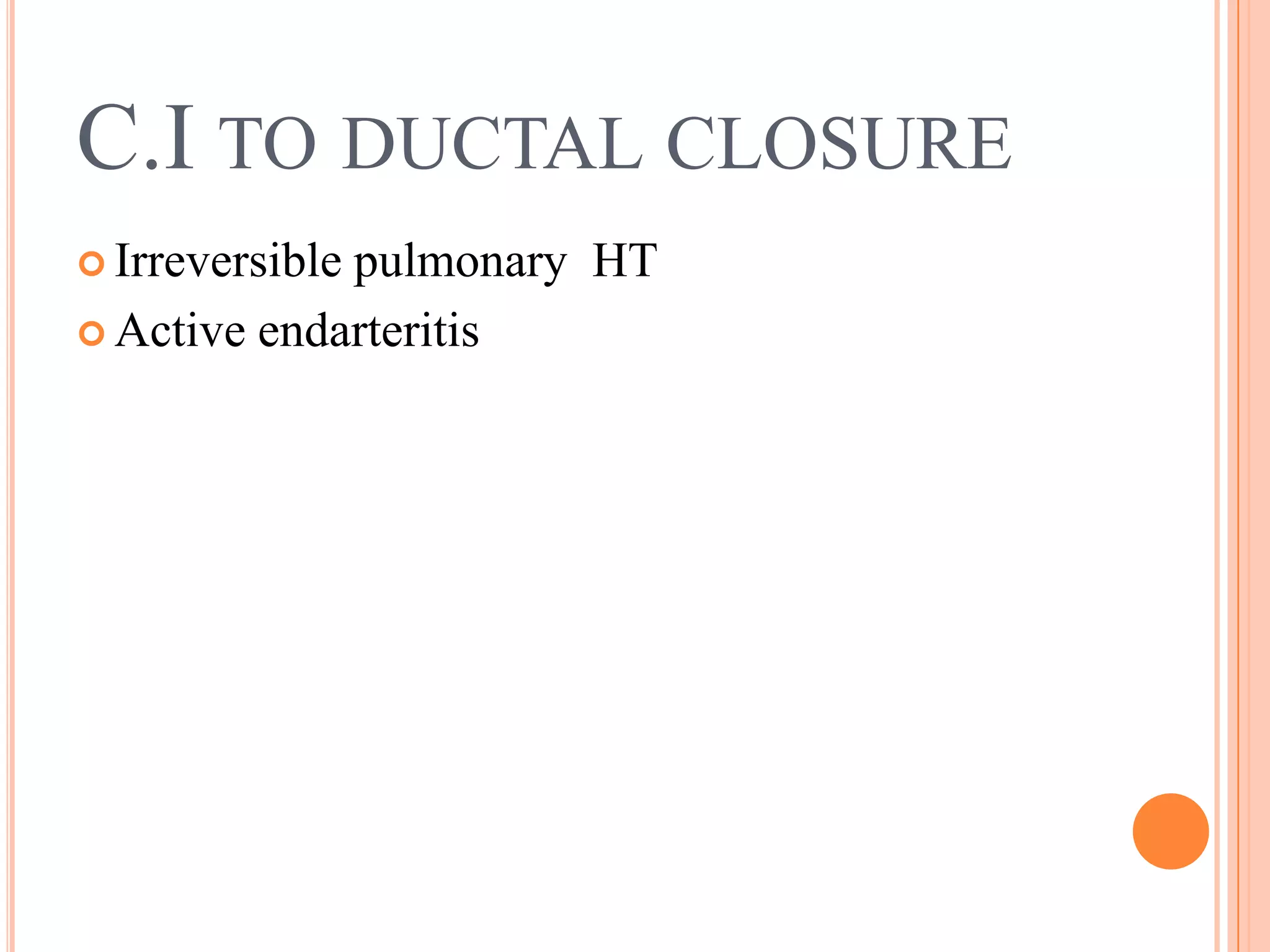 Anaesthesia for closed heart procedures pda & coa | PPTX