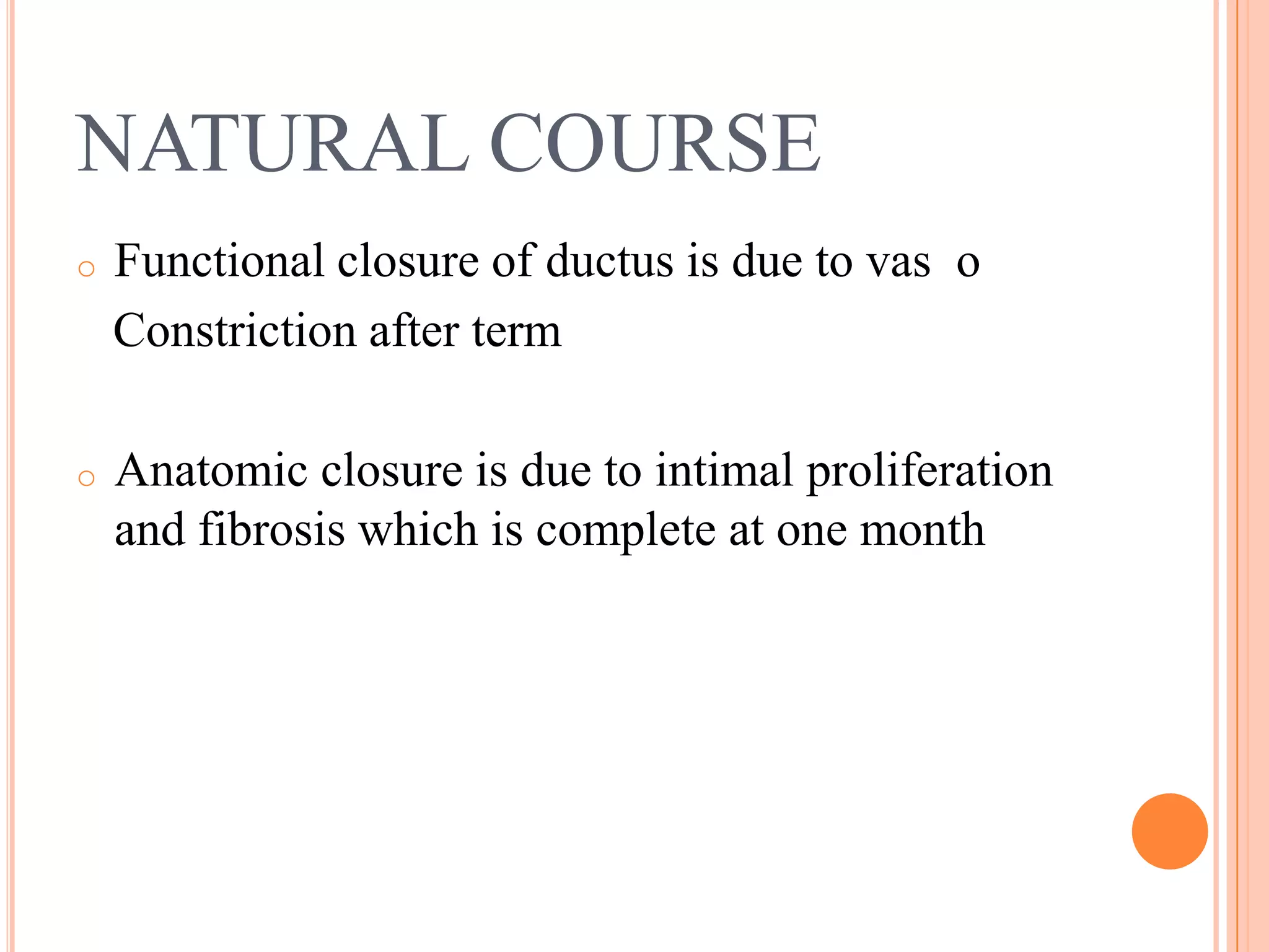 Anaesthesia for closed heart procedures pda & coa | PPTX