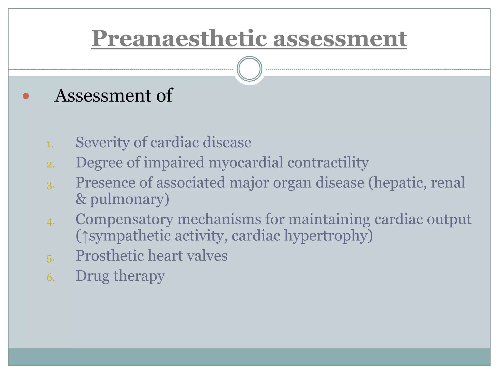 Anaesthesia for closed mitral valvotomy | PPTX