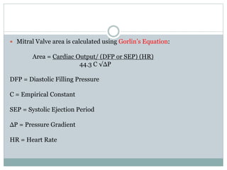 Anaesthesia for closed mitral valvotomy | PPTX