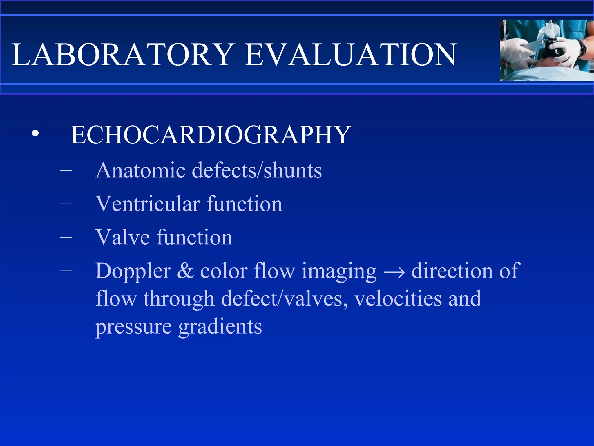 Anaesthesia for congenital heart disease | PPT