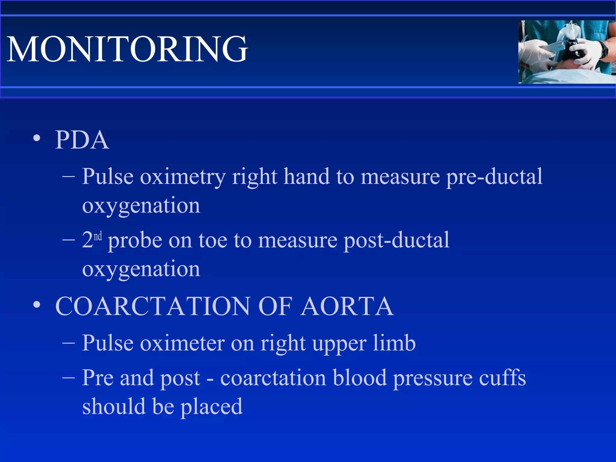 Anaesthesia for congenital heart disease | PPT