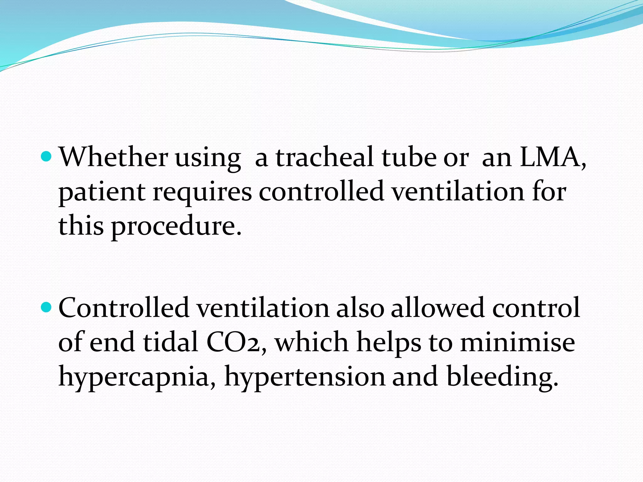 Anaesthesia for ear sugery | PPTX