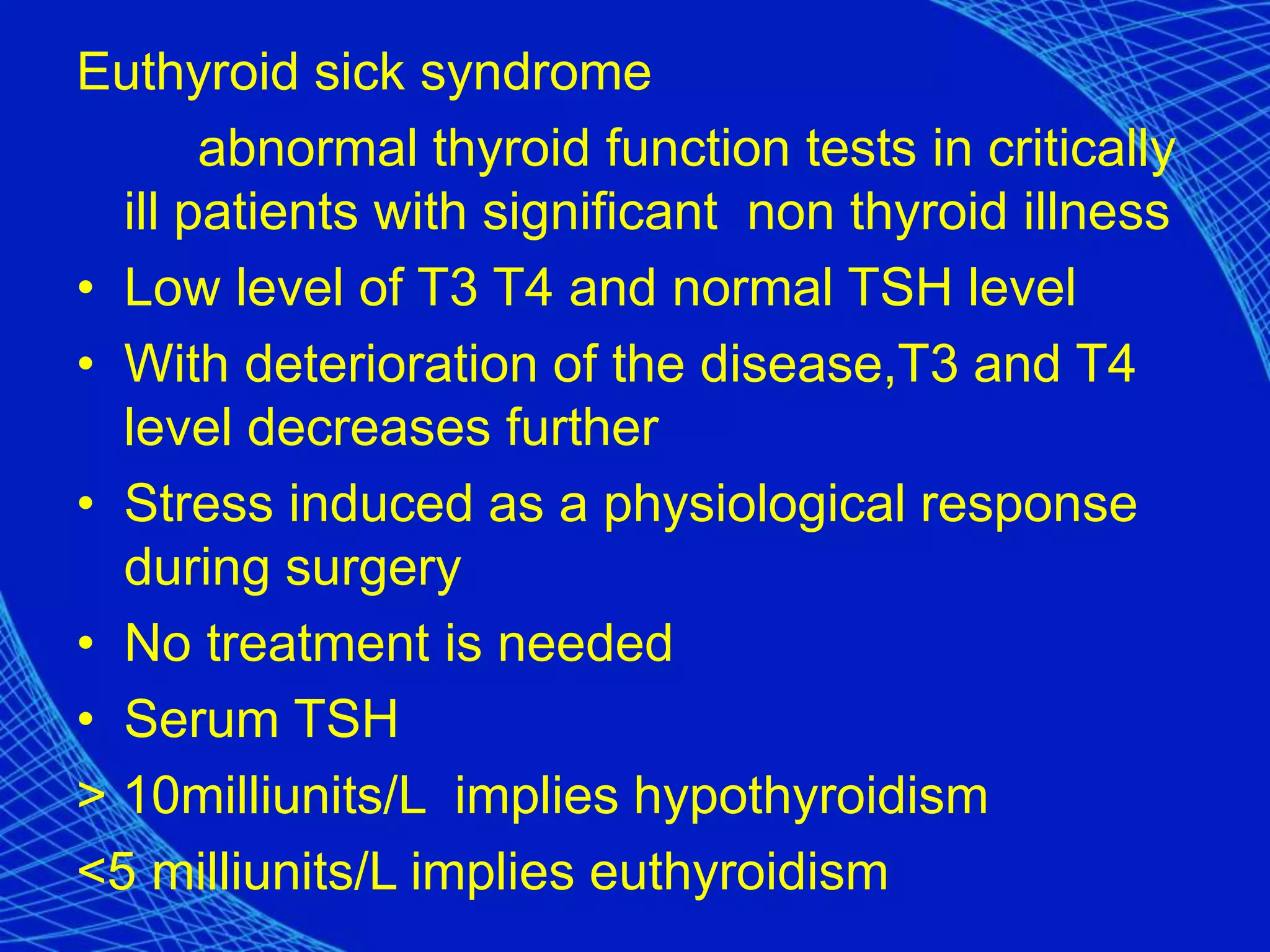 Anaesthesia for hypothyroid patient | PPTX