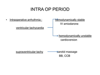 Anaesthesia for ischemic heart disease | PPTX