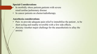 Anaesthesia for ivf | PPTX