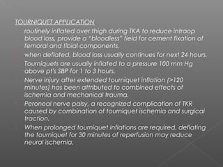 Anaesthesia for joint replacement surgeries | PPT