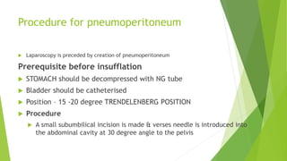 anaesthesia for laparoscopic surgery.ppt