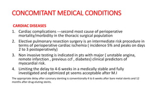 Anaesthesia for lung reduction surgery | PPTX