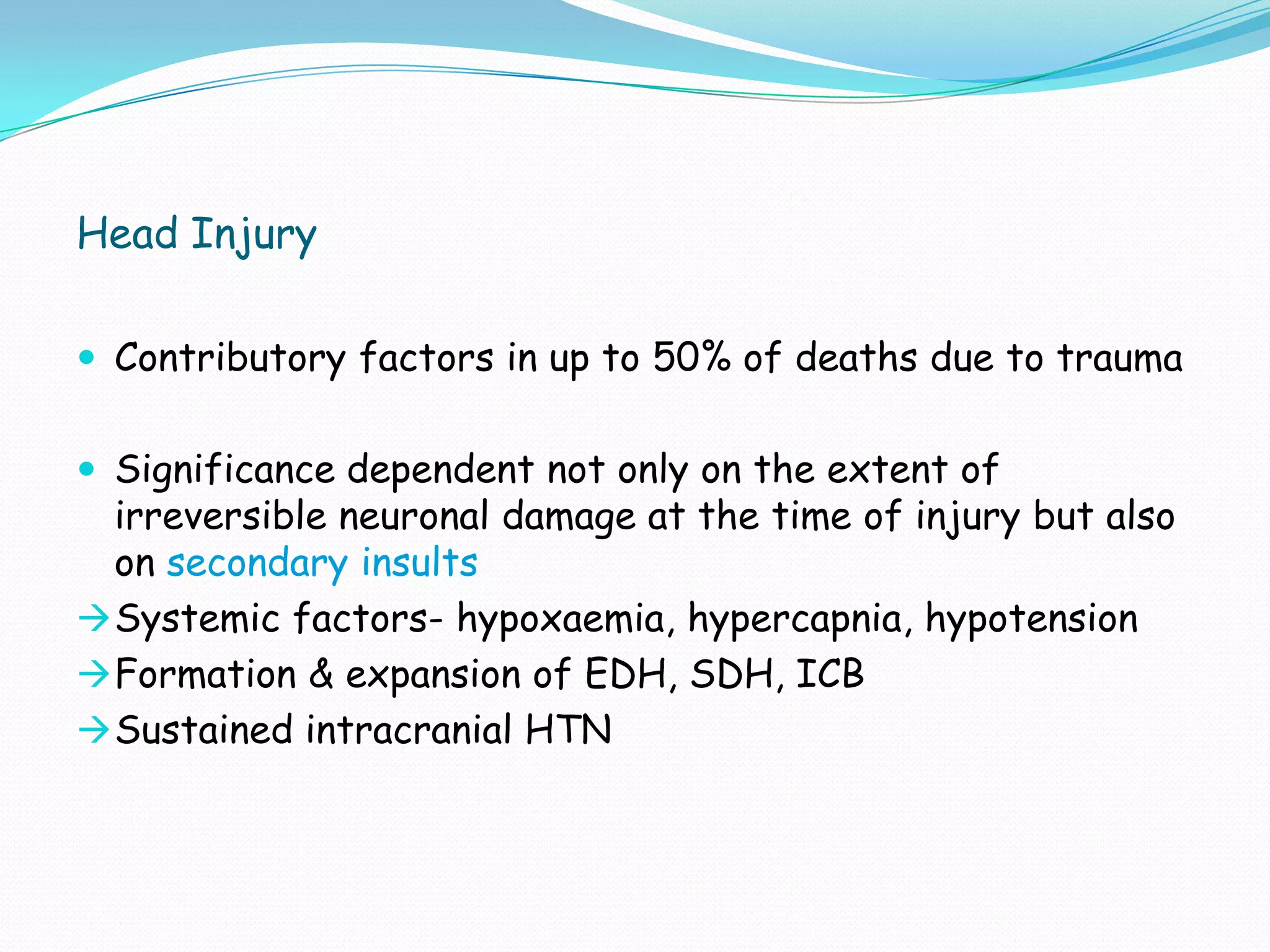 Anaesthesia for neurosurgery | PPTX
