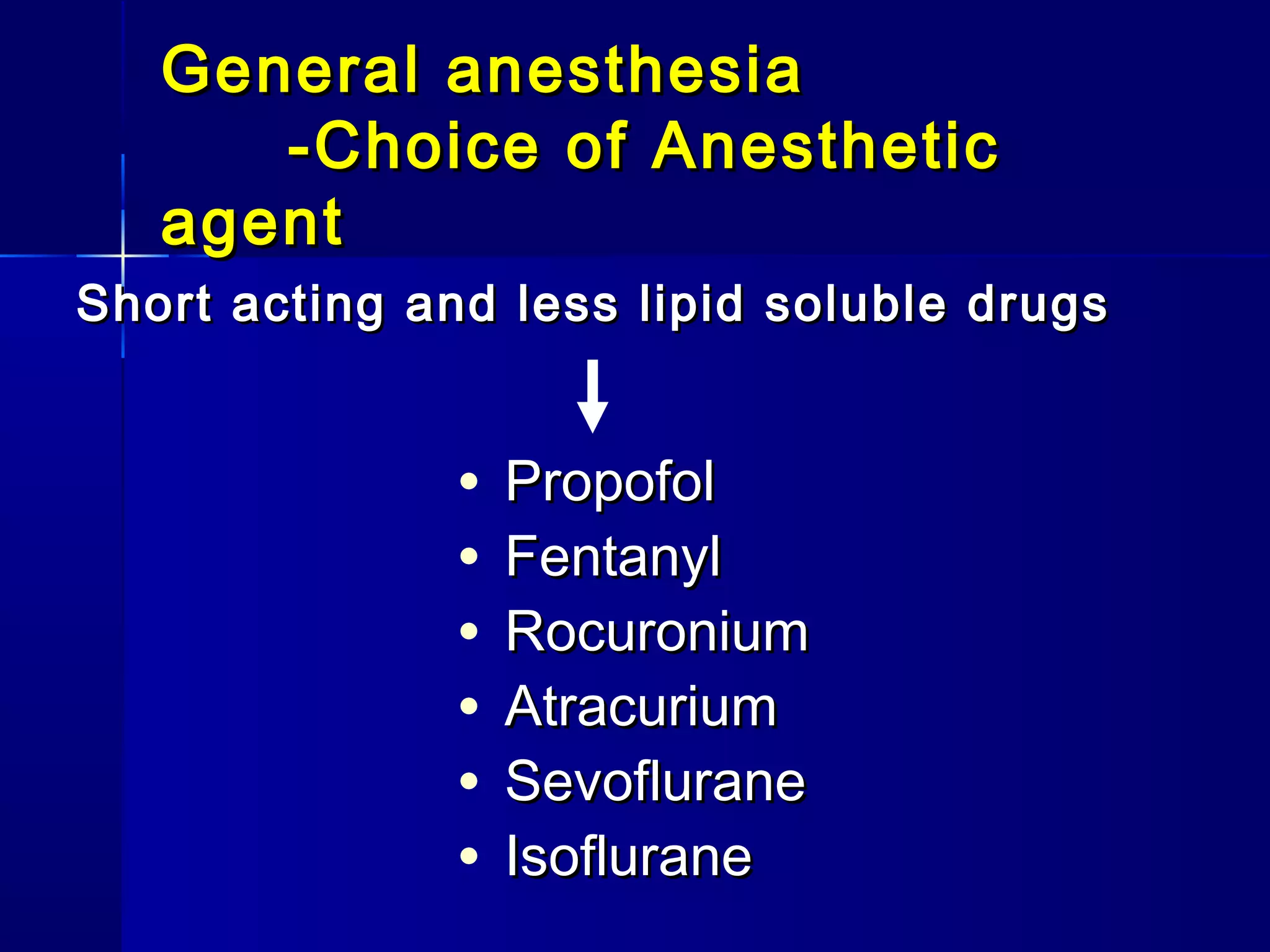 Anaesthesia for orthopaedic replacement surgeries | PPT