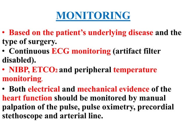 Anaesthesia for patient with pacemaker | PPTX