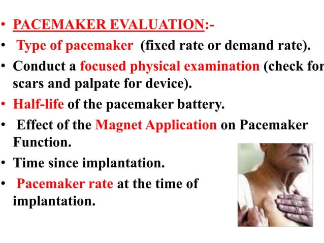 Anaesthesia for patient with pacemaker