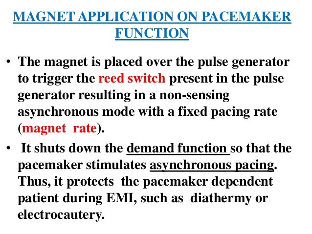Anaesthesia for patient with pacemaker