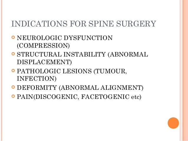 Anaesthesia for spine surgery
