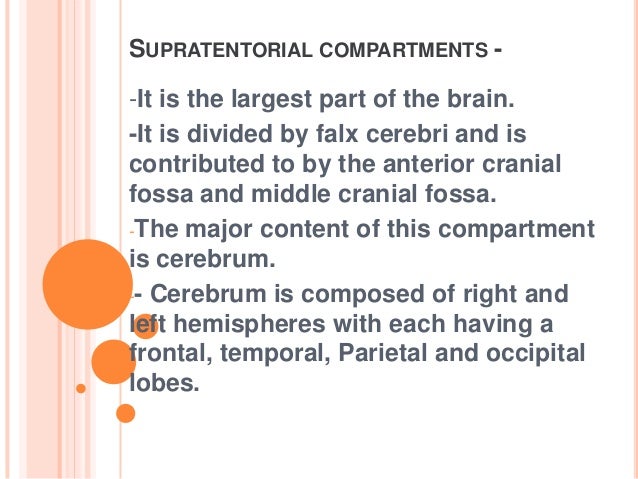 Anaesthesia for supratentorail mass