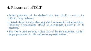 Anaesthesia for thoracic surgery and consideration.pptx