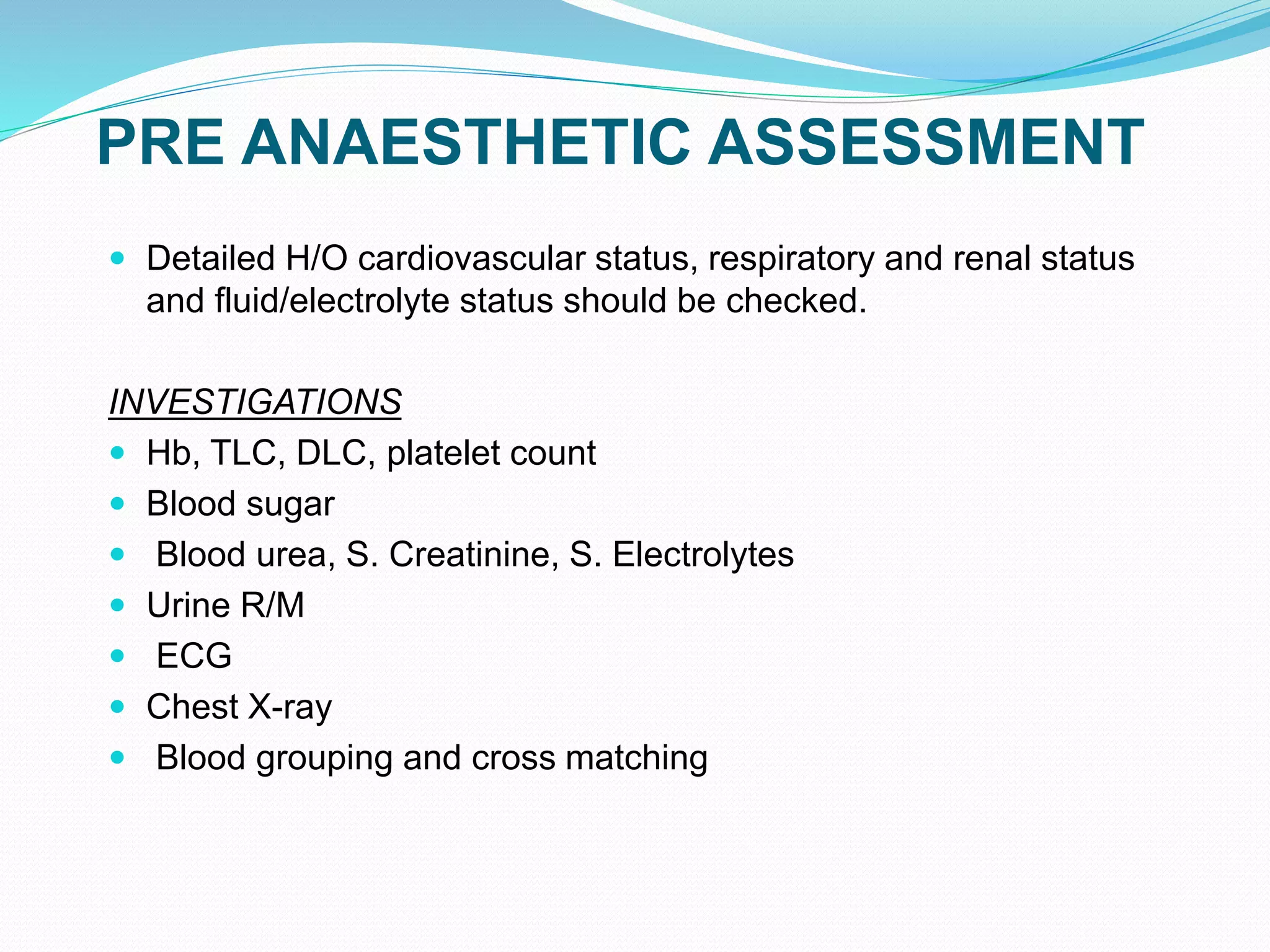 Anaesthesia for turp dr.amir