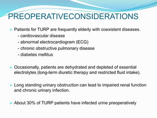 Anaesthesia for turp dr.amir
