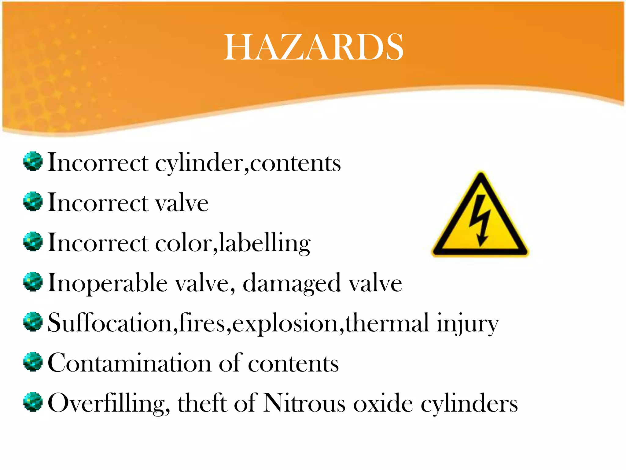Anaesthesia gas cylinders & pipeline gas supply | PPTX