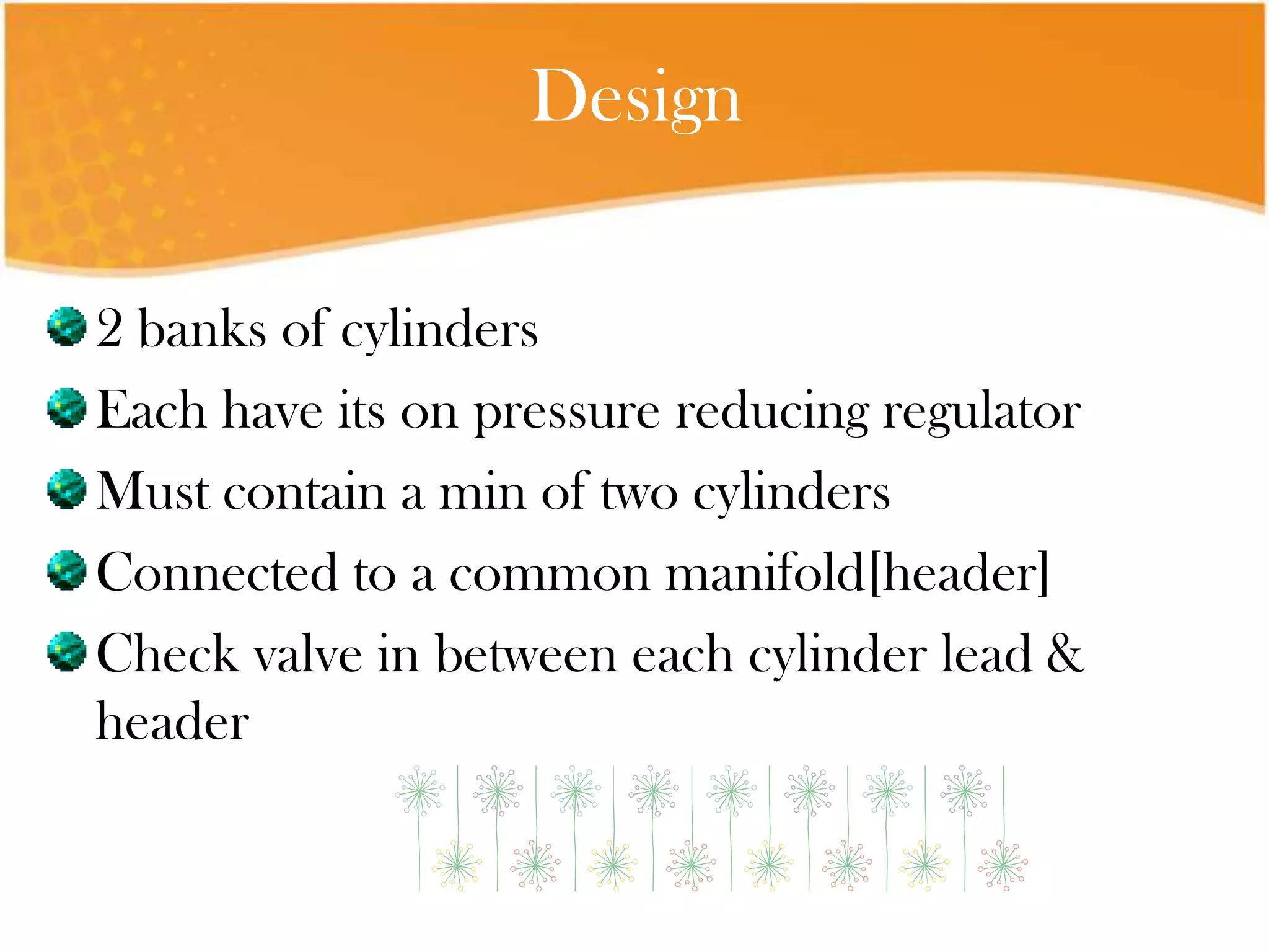 Anaesthesia gas cylinders & pipeline gas supply | PPTX