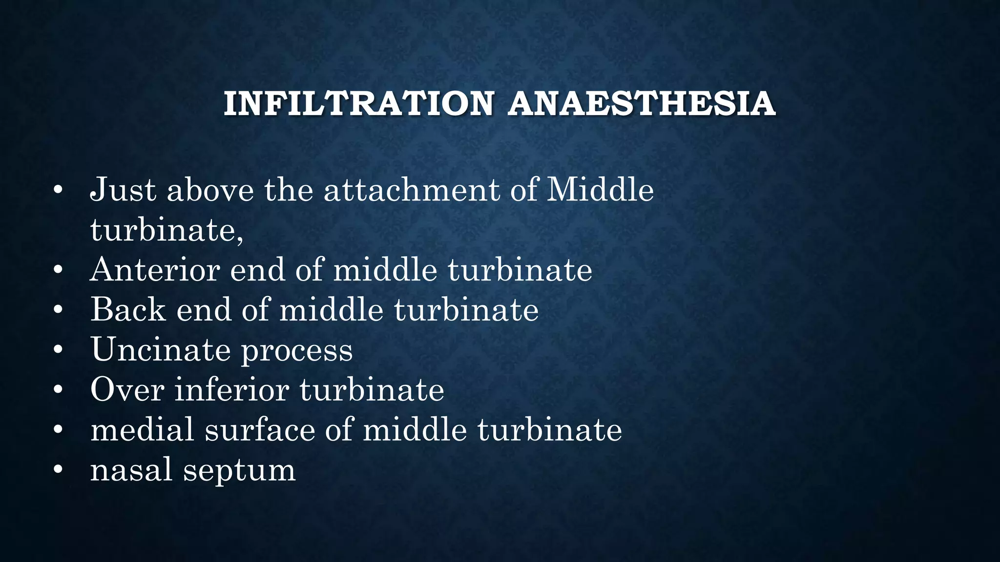Anaesthesia in ent practice | PPTX