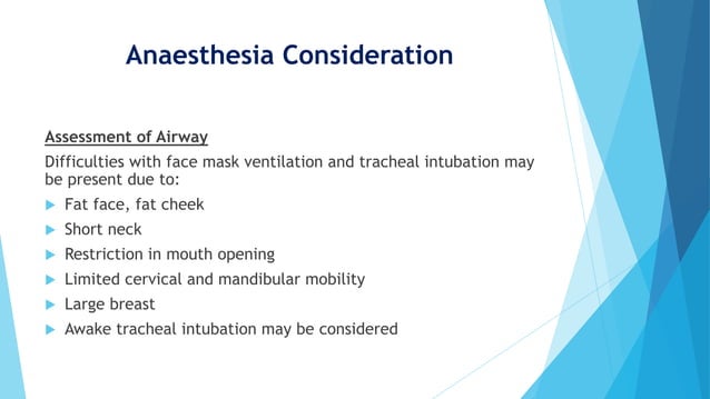 Anaesthesia in obesity | PPTX | Heart and Cardiovascular Diseases ...