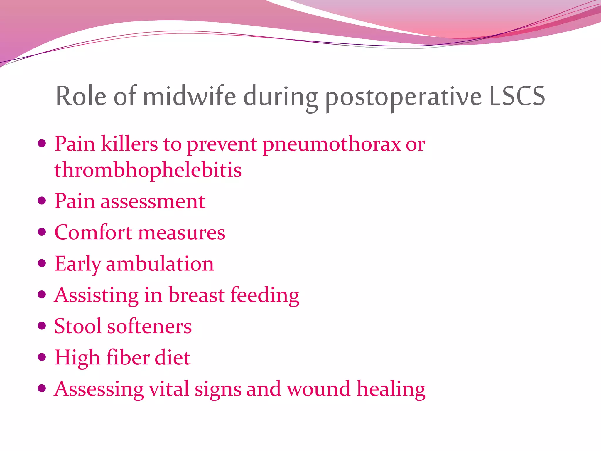 Anaesthesia in obstetrics and role of midwife | PPTX
