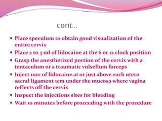 Anaesthesia in obstetrics and role of midwife | PPTX