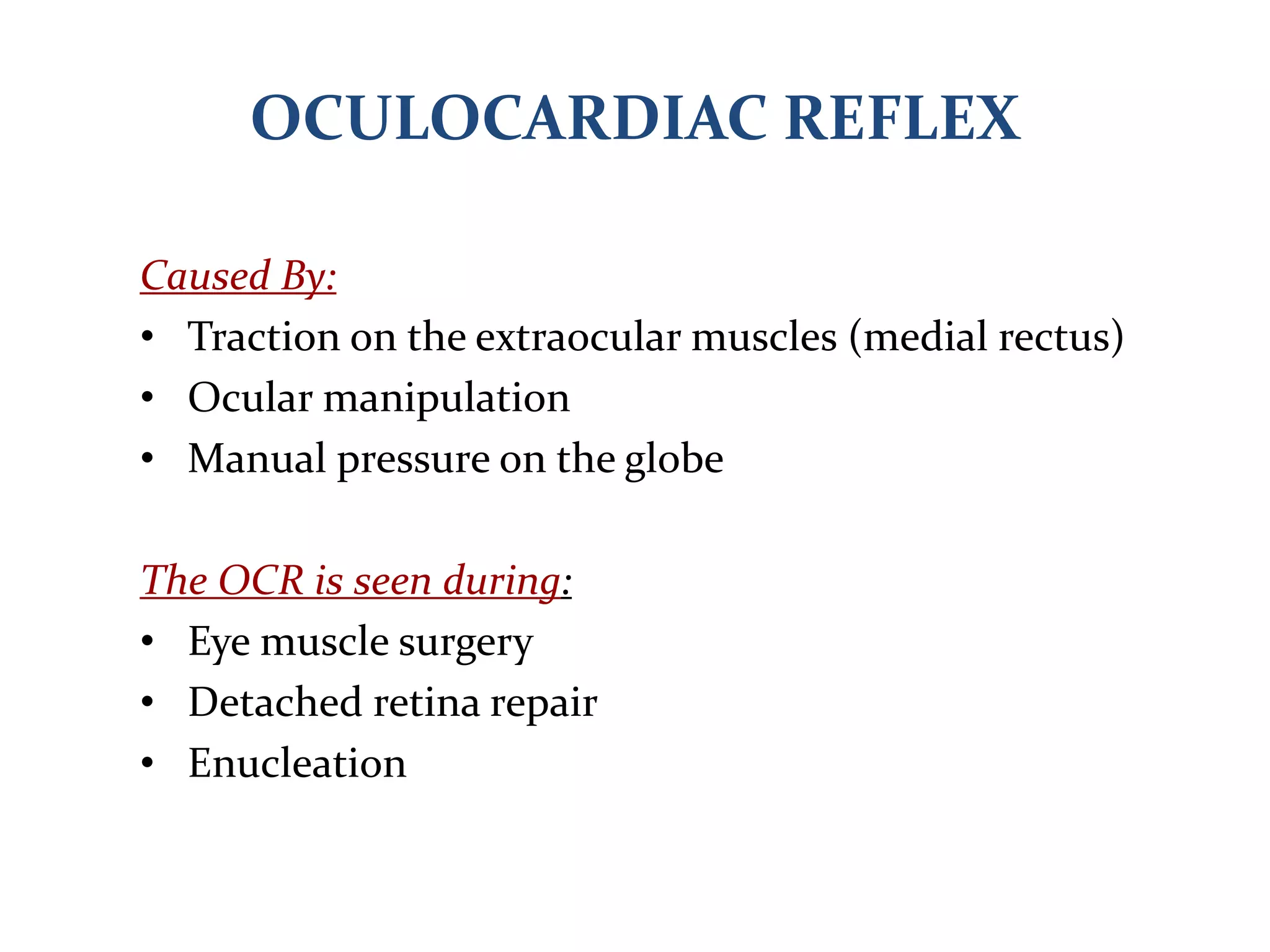 Anaesthesia in ophthalmic surgery | PPT
