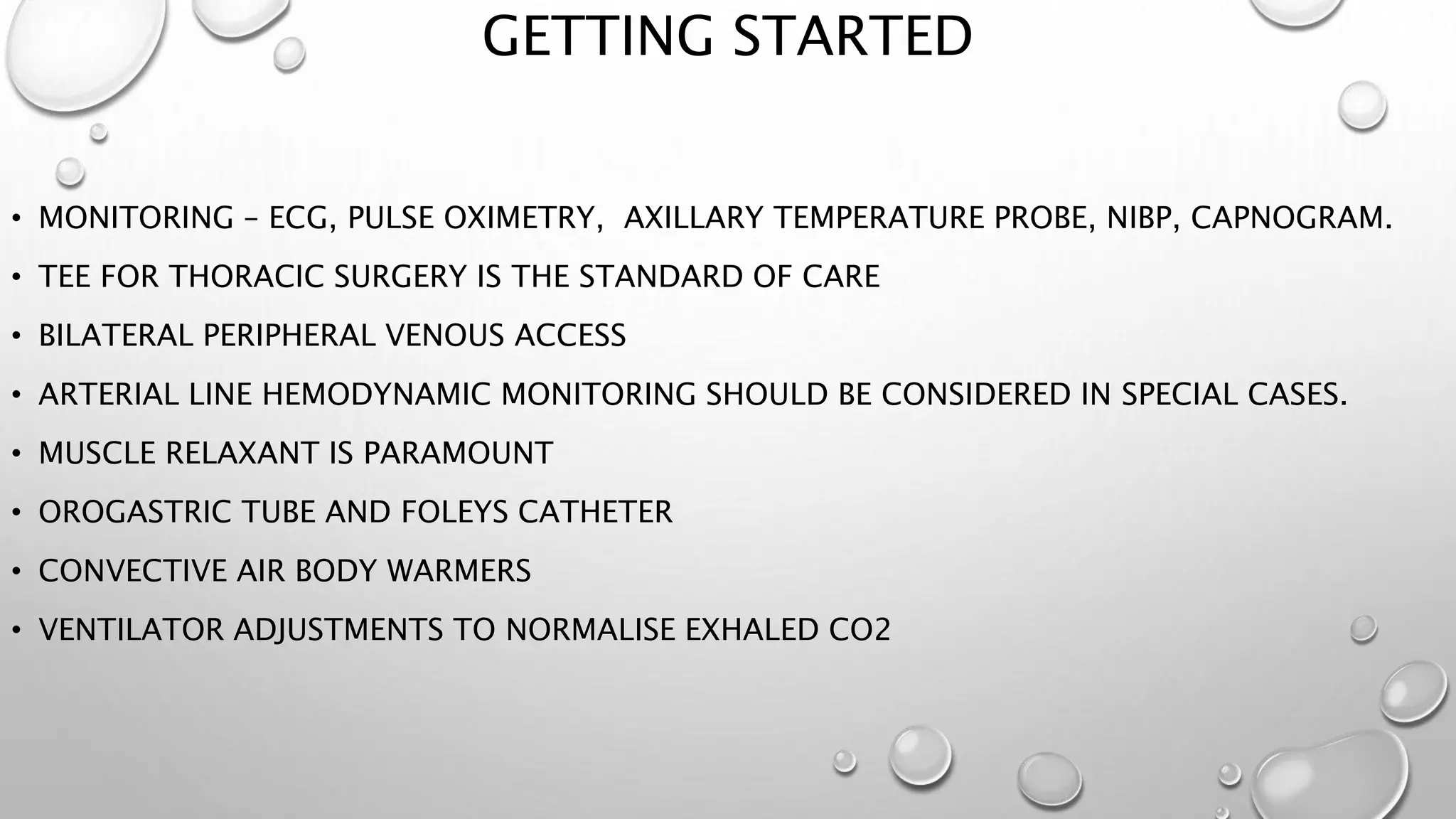 Anaesthesia in robotic surgery | PPTX