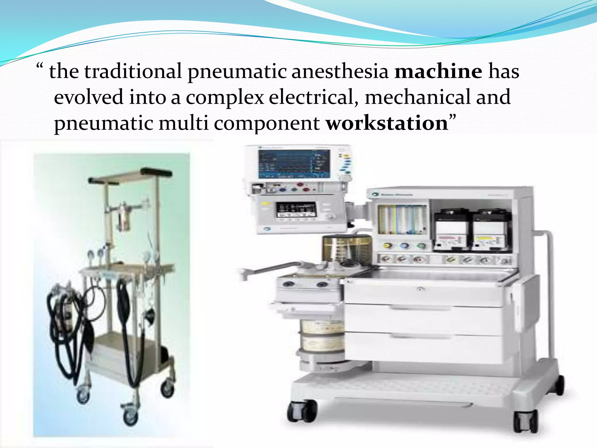 Anaesthesia machine 2014 spmc | PPTX