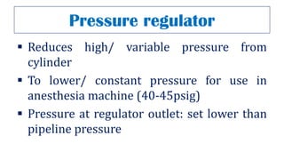 Anaesthesia machine | PDF