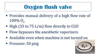 Anaesthesia machine | PDF