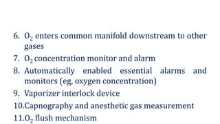 Anaesthesia machine | PDF