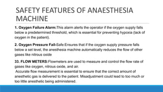 ANAESTHESIA MACHINE.pptx.pdf different parts | PPT