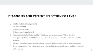 Anaesthesia Management of Emergency EVAR.pptx