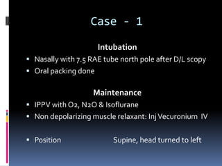 Anaesthesia mumps | PPTX | Ear, Nose and Throat Conditions | Diseases ...