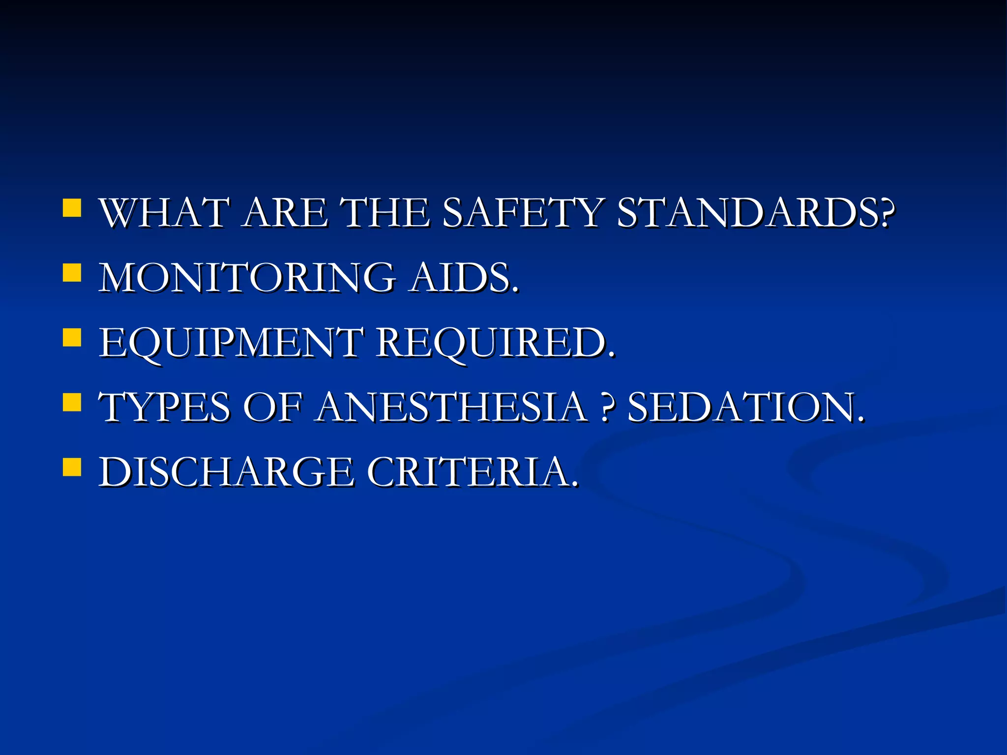 Anaesthesia outside operating room | PPT