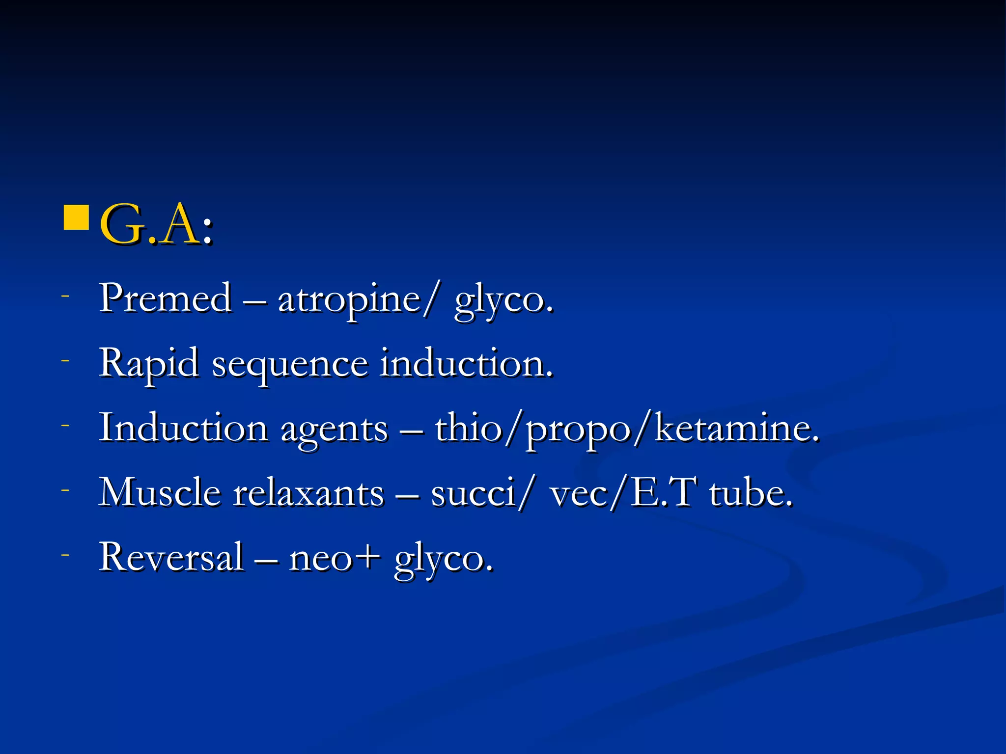 Anaesthesia outside operating room | PPT