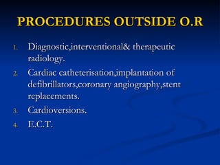 Anaesthesia outside operating room | PPT