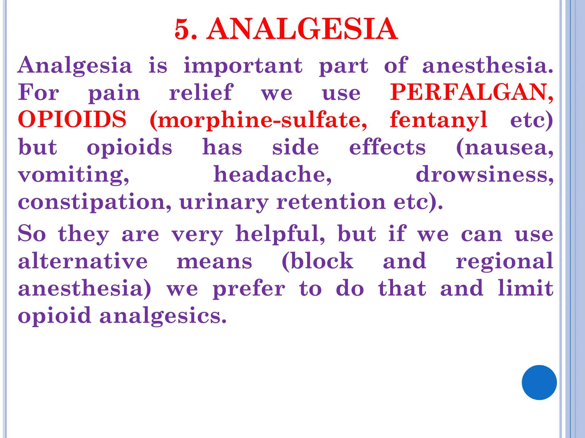 anaesthesia PPT (1).pdf, analgesics, injection | PPT