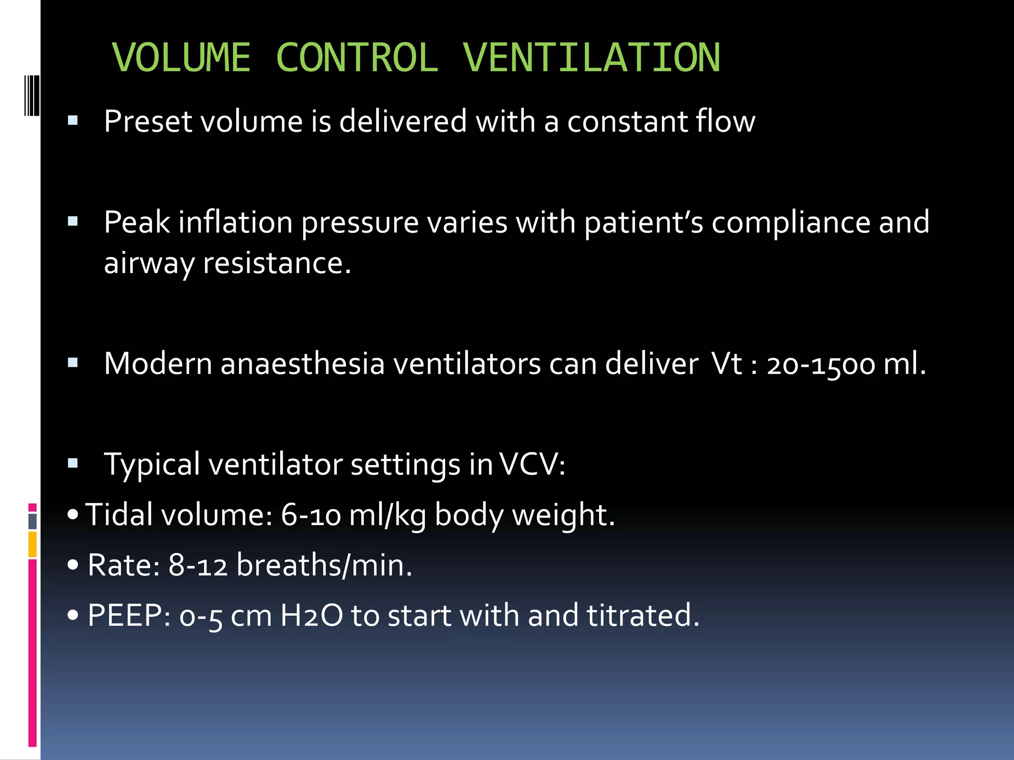 Anaesthesia ventilators | PPTX