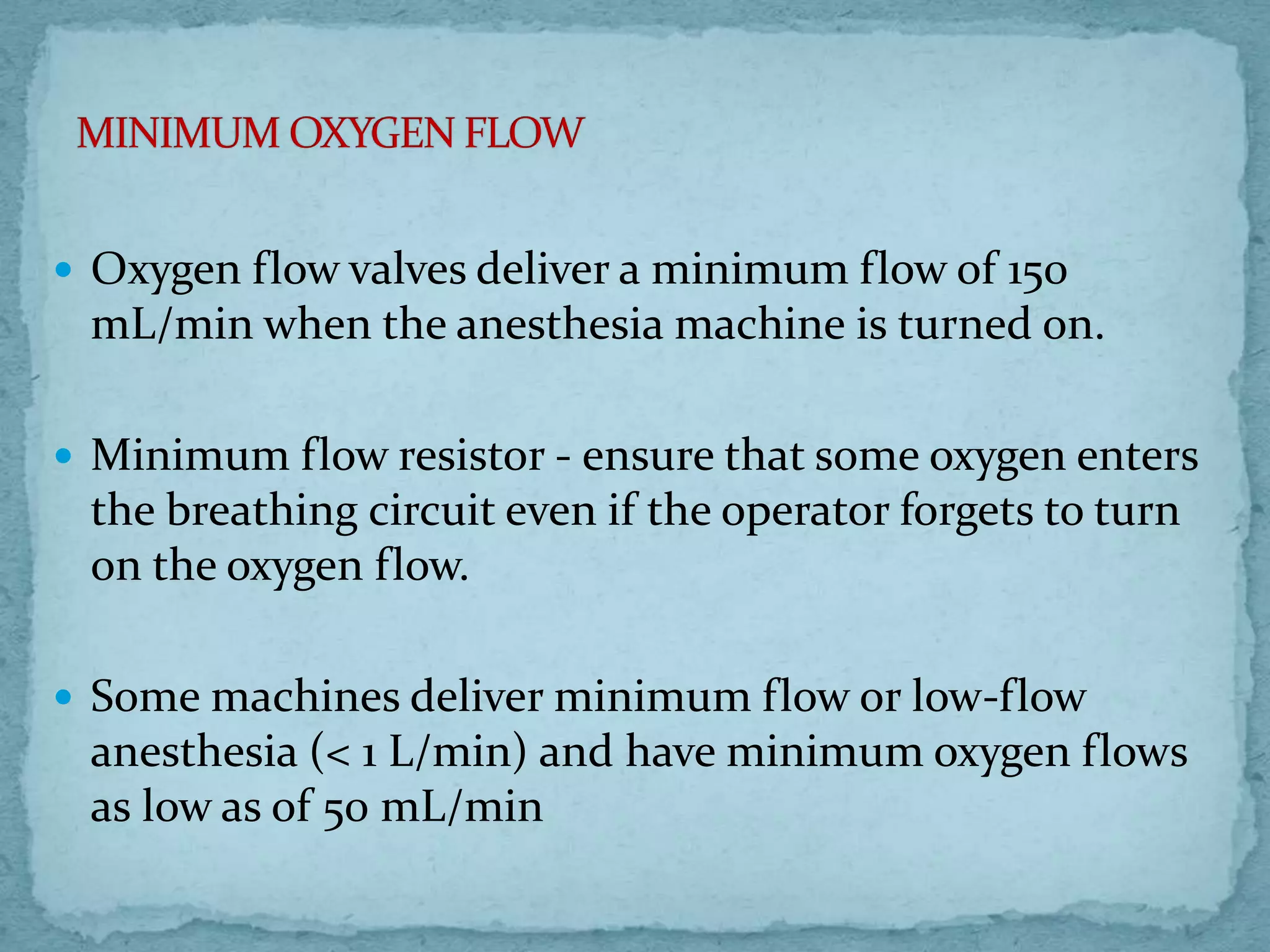 Anaesthesia workstation | PPTX