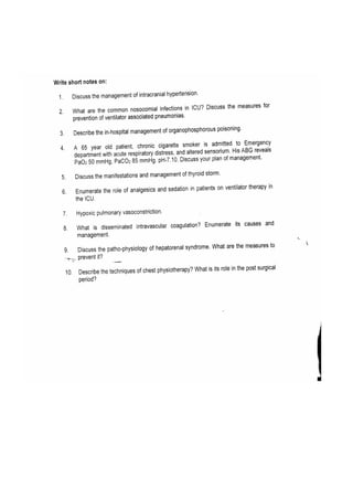 Anaesthesiology | PDF