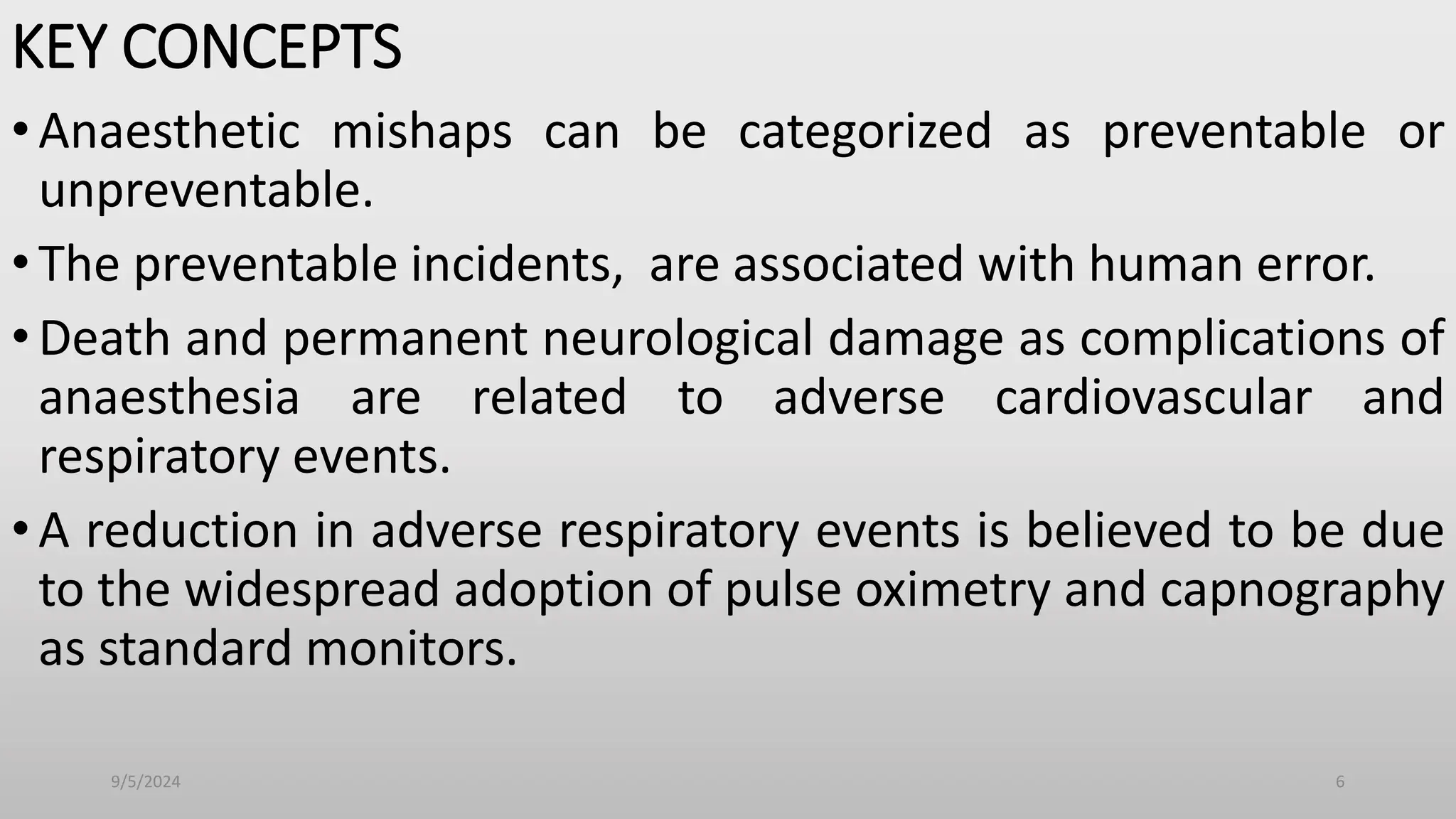 ANAESTHETIC COMPLICATIONS- INTRODUCTION.pptx